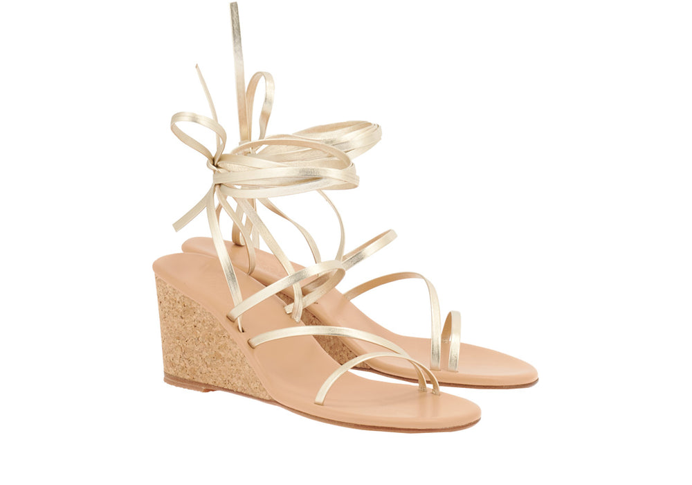 Lithi Mid Wedge – Ancient Greek Sandals